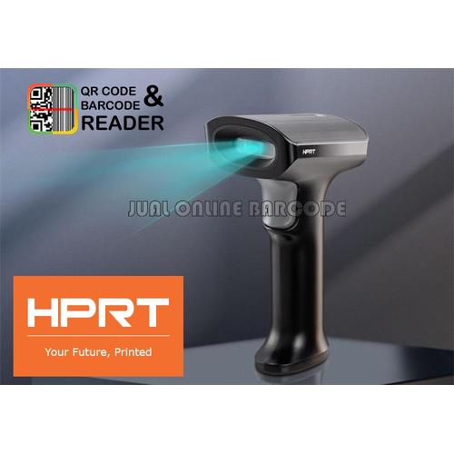 Jual HPRT N130 2D Handheld Barcode Scanner usb + stand 2 dimensi N-130 ...