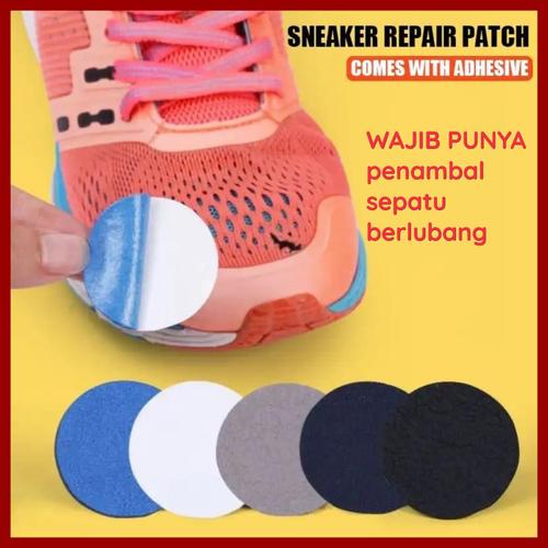 Promo Stiker Tambalan Untuk Sepatu Bolong Rusak / Stiker Sepatu ...