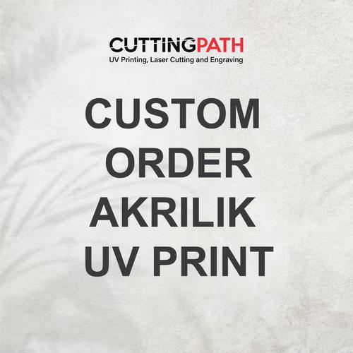 Jual qr code akrilik scan uv print - Jakarta Barat - Cuttingpath ...