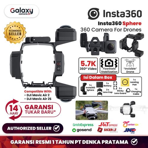 Promo Insta360 Sphere Invisible 360 Drone Camera Insta 360 Sphere RESMI ...