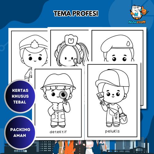 Jual Nuwcraft KERTAS MEWARNAI / COLORING / KERTAS GAMBAR / MEWARNAI ...