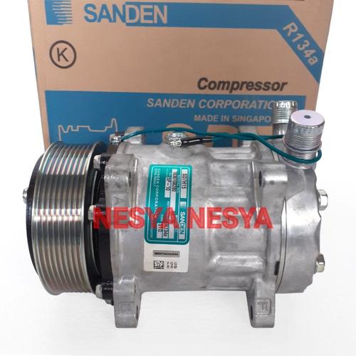 Jual Compressor Compresor Kompressor Kompresor AC Mobil Truck Truk SANDEN SD7H15 Pulley Pully ...