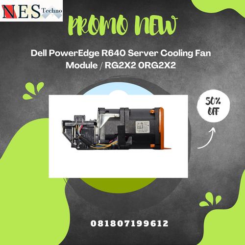 Jual Dell PowerEdge R640 Server Cooling Fan Module / RG2X2 0RG2X2 ...