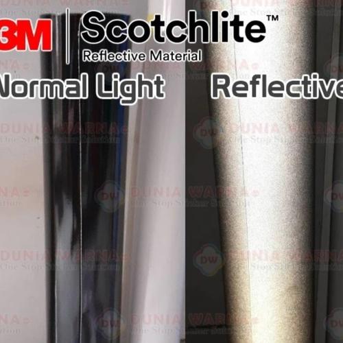 Jual Original 3m stiker reflective 680 black 120 x 1 meter - Jakarta ...