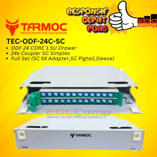 Jual Fiber Optic ODF/OTB 24 Core SC Lengkap Rackmount | ODF 24C SC ...