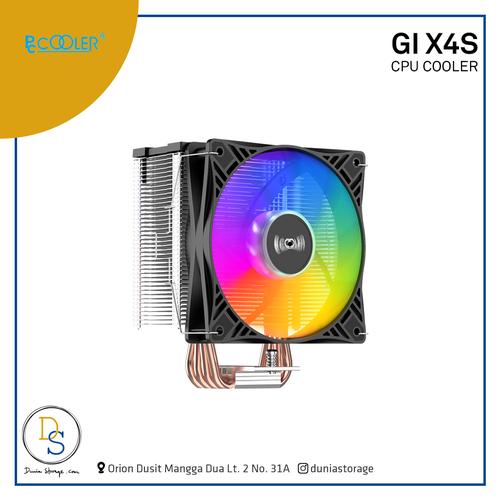 Jual PCCOOLER GI X4S - CPU COOLER - Jakarta Pusat - dunia storage ...