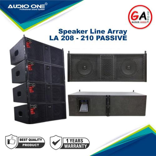 Promo 1 BOX Speaker Line Array Audio One LA 208 , LA 210 PasIsive ...