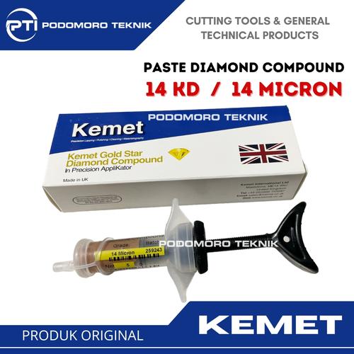 Jual KEMET Grade 14-KD / 14 Micron Diamond Compound 5 Gram Kemet Made ...