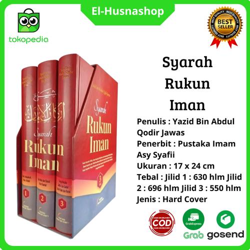 Jual Buku Syarah Rukun Iman Yazid Bin Abdul Qodir Jawas 3 Jilid Pustaka Imam Asy Syafii - Kota ...