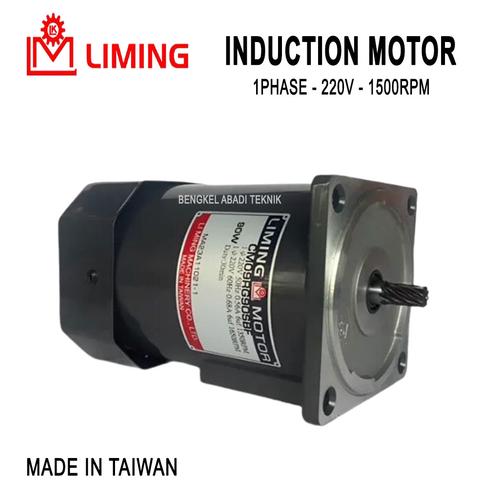Jual LIMING INDUCTION MOTOR CM-09IG40S-B 40WATT 1PHASE 220V 1500RPM ...