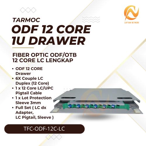 Jual Fiber Optic ODF/OTB 12 Core LC Lengkap Rackmount | ODF 12C LC ...
