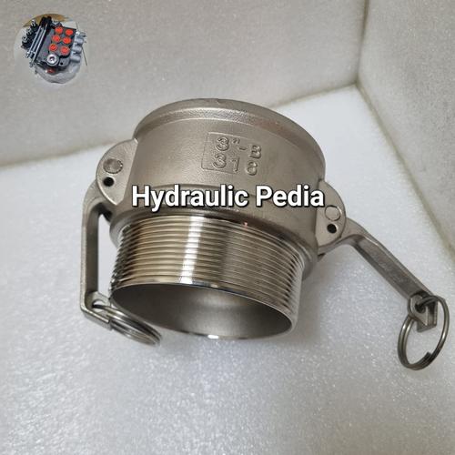 Jual B 300 Camlock stainless 316 // Camlock 3" inch type B ss 316 ...