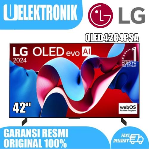Jual LG OLED 4K UHD SMART TV 42 INCH OLED42C4PSA 42C4PSA C4 2024 ... Jual LG OLED 4K UHD SMART TV 42 INCH OLED42C4PSA 42C4PSA C4 2024 ...