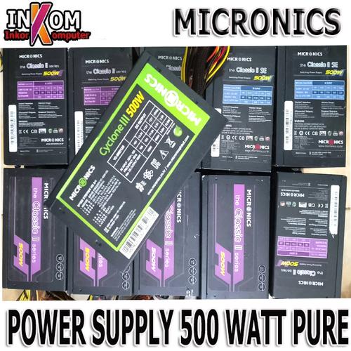 Promo Power Supply PC / Gaming PSU 500 Watt ALL MEREK - 500 WATT - Kota ...