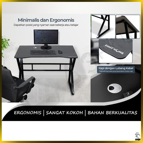 Jual Meja Komputer Gaming Kantor Laptop PC Desk Frame Table Office ...