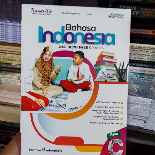 Jual Tumaritis Kelas 5 SD Fase C Modul Bahasa Indonesia MI Kur Merdeka ...