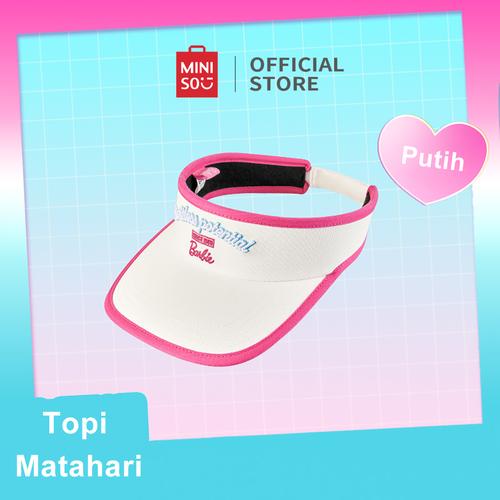 Promo Miniso x Barbie Shining Collection Topi Sunhat Wanita Topi ...
