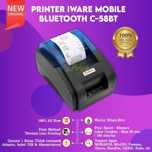 Jual IWARE MP-58BC New Printer Kasir Thermal USB + Bluetooth - Kota Manado - central game manado ...