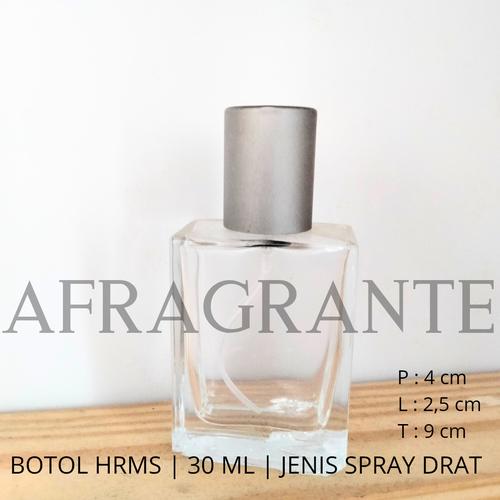 Jual botol parfum hrms 30 ml abu drat- botol parfum isi ulang 30 ml ...