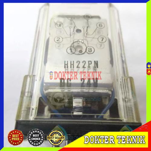 Jual FUJI HH22PN Relay 24VDC HH22PN DC24V Intermediate Relay DC Coil ...