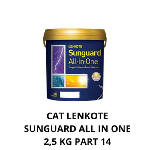 Jual CAT TEMBOK LENKOTE SUNGUARD ALL IN ONE 2,5 KG VARIASI WARNA PART ...