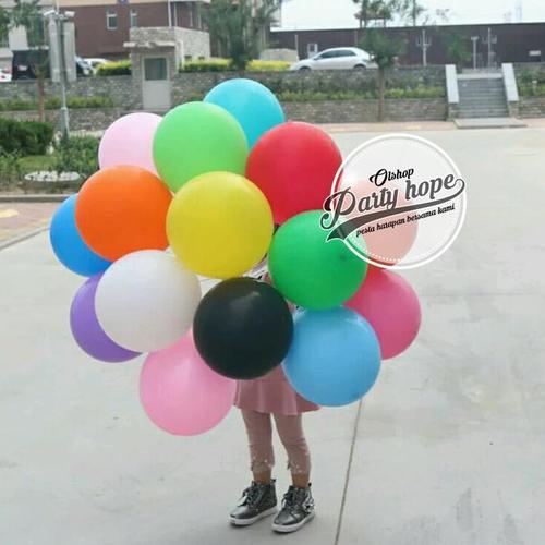 Jual Spesial Bulan Ini Balon Latex Doff 1 Pack Isi 50 Pcs 12 Inch ...