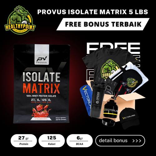 Jual Provus Isolate Matrix 5 Lbs Whey Protein Isolate Matrix 5 Lb ...