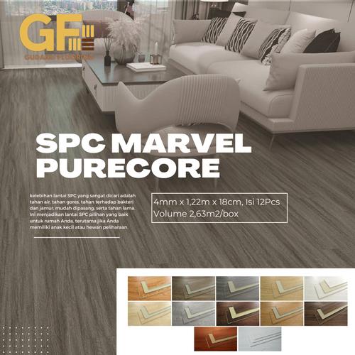 Jual VINYL SPC MARVEL PURECORE | Lantai Vinyl SPC 4mm | Vinyl SPC ...