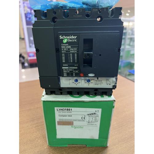 Jual MCCB CIRCUIT BREAKER NSX250N 4P 200A NSX250N 4POLE 4P 200A TM200D ...