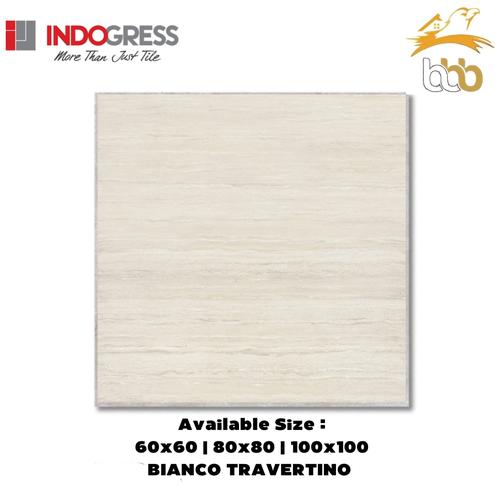 Jual Granit Indogress 60x60 Bianco Travertino - Kota Depok - BBB Granit ...