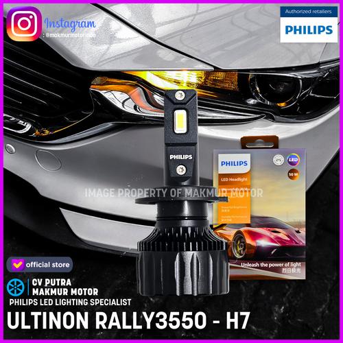 Promo LAMPU MOBIL PHILIPS ULTINON RALLY 3550 - H7 6500K 50W Cicil 0% 3x ...