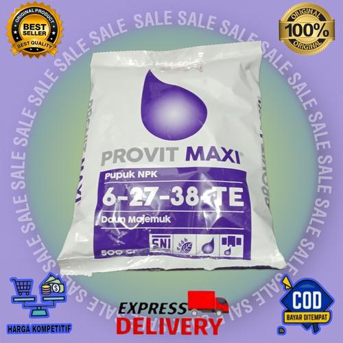 Jual Pupuk NPK Provit Maxi 6-27-38+TE Kemasan 500 gram - Kab. Temanggung - Tobat Tani | Tokopedia