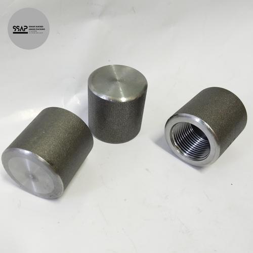 Jual Dop besi class 3000 NPT drat 1/2" inch / DN15 End Cap Carbon steel ...