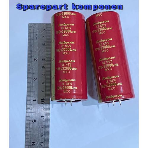 Jual ELCO ELKO 22000 22.000 100V RUBYCON MERAH BESAR / GEMUK - Jakarta Utara - Sparepart ...