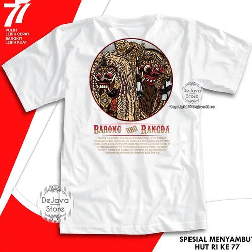 Jual Baru Kaos Barong And Rangda Indonesia Culture Special Hut Ri ...