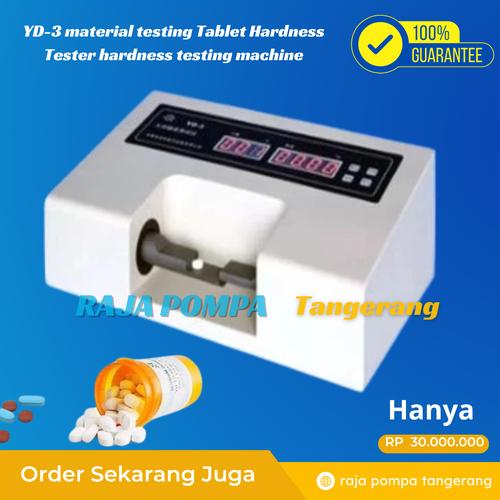 Jual YD-3 material testing Tablet Hardness Tester hardness testing ...