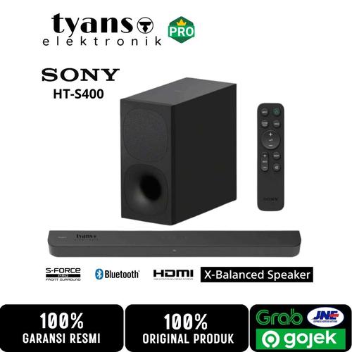 Jual SONY SOUNDBAR HT-S400 2.1CH DOLBY AUDIO WIRELESS SUBWOOFER HTS400 ...
