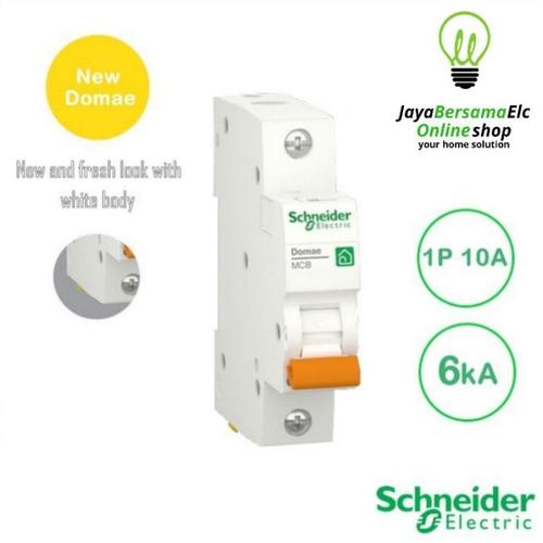 Jual Schneider Mcb Domae 1P Phase 2A, 4A, 6A, 10A, 16A, 20A, 25A, 32A Amper Ampere Original Sni ...