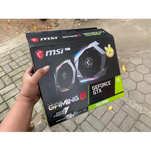 Jual VGA MSI NVidia GeForce GTX 1660 SUPER Gaming X 6GB GDDR6 2ND ...