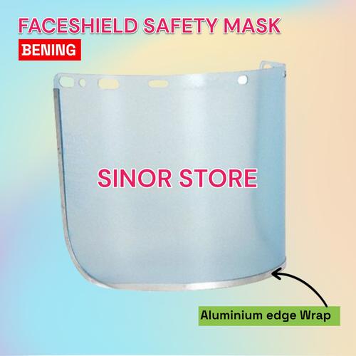 Jual KACA Mika Faceshield Helmet APD HANYA VISOR Bening Frame List ...