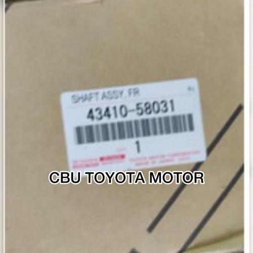 Jual AS ASS RODA SHAFT DRIVE DEPAN AS TARIK FRONT KANAN RH ASSY ALPHARD ...