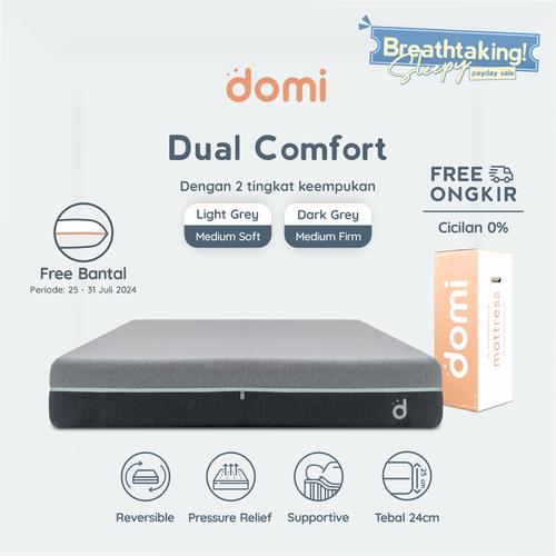Promo Domi All New Dual Comfort Mattress - Kasur Busa Soft dan Firm - 100 x 200 Cicil 0% 3x ...