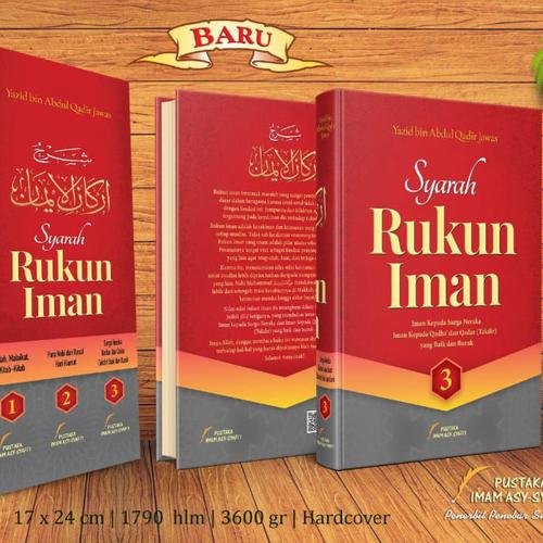 Jual Buku syarah rukun iman pustaka imam syafii 100% ORIGINAL - kitab ustadz yazid bin abdul ...