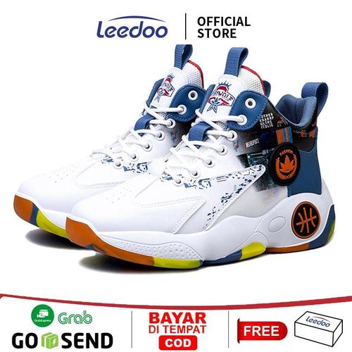 Promo Leedoo Sepatu Pria Sneakers Trendi Style Casual Spatu Basket ...
