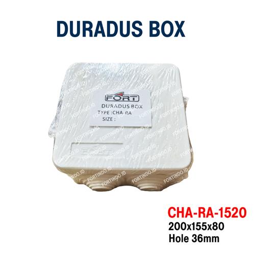 Jual FORT Duradus Box IP65 Waterproof Junction Panel Box Plastik Untuk ...