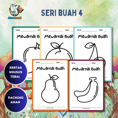 Jual Nuwcraft - Worksheet - Seri buah buahan 4 - Activity Worksheet ...