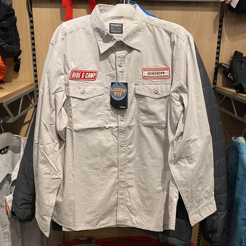 Jual EIGER KEMEJA PRIA RIDING SERIES TROY ROUTE WORK SHIRT 2.0 - Grey ...