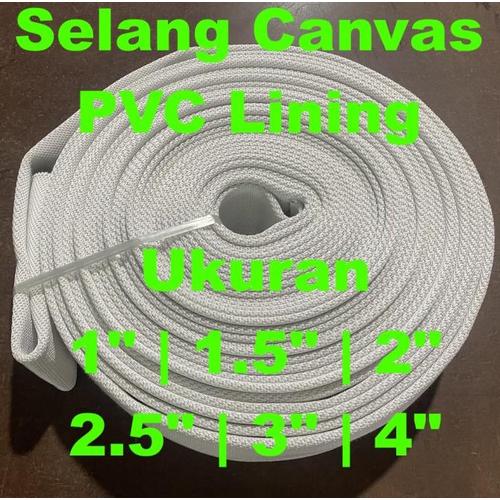 Jual NEW FIRE HOSE HYDRANT CANVAS PU SELANG KANVAS HIDRAN PEMADAM 1,5 ...