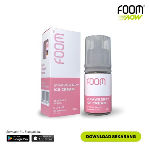 Jual LIQUID FOOM BEVERAGE SERIES - Strawberry Ice Cream Salt - Jakarta ...