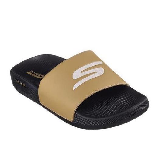 Jual SKECHERS HYPER SLIDE GOODYEAR MEN'S SLIDE SANDAL - BROWN ...